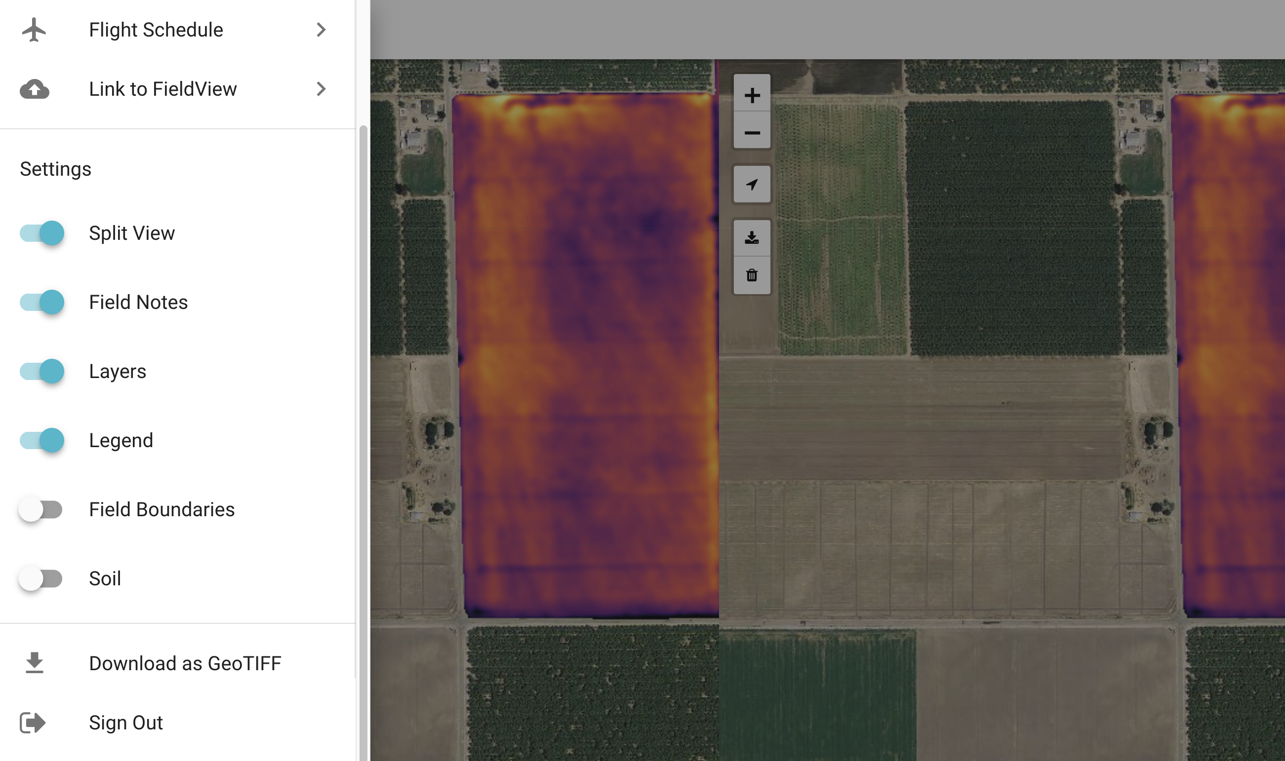 New look for Ceres Imaging app and new features including GeoTIFF ...